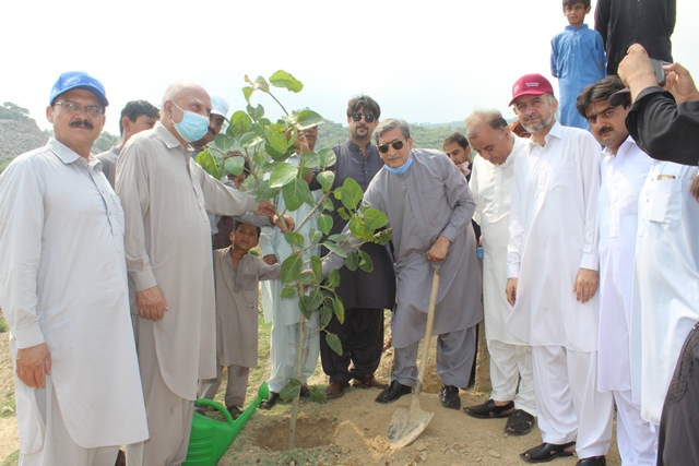 Tree Plantation at Mausoleum of Khushal Khan – Akorkhel Khattaknamah